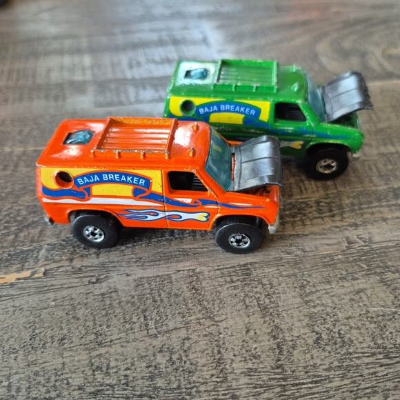 Hot Wheels | Toys | Vintage Hot Wheels Baja Breaker Lot Of 2 Vans ...